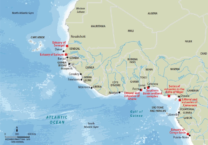 The Western and Central Africa Land–Sea Interface: A Vulnerable ...